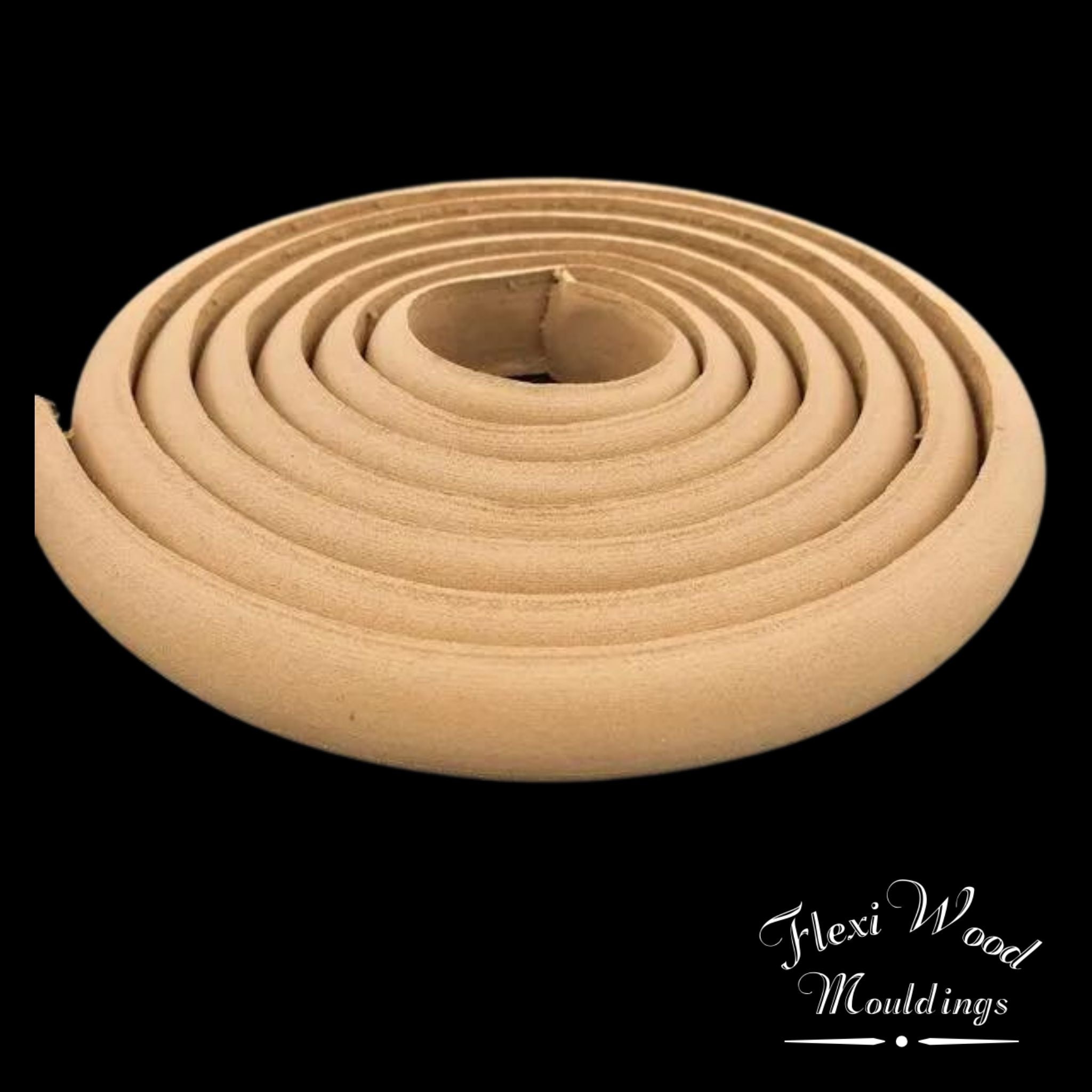 FlexiWood Simple Elegance Coiled Trim Roll 2mt FW73 – FlexiWood Australia